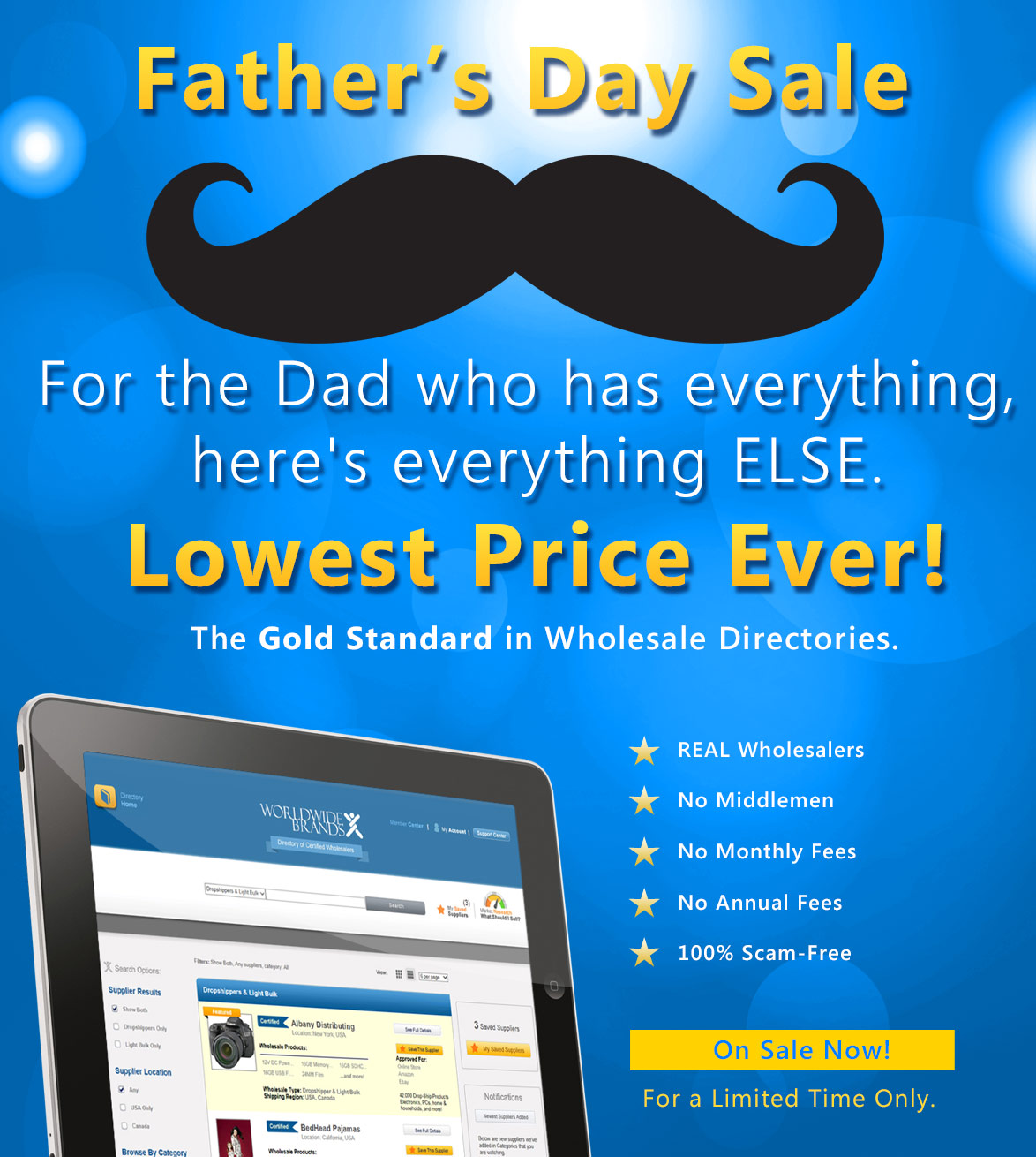 Find Products to Drop Ship at Worldwide Brands